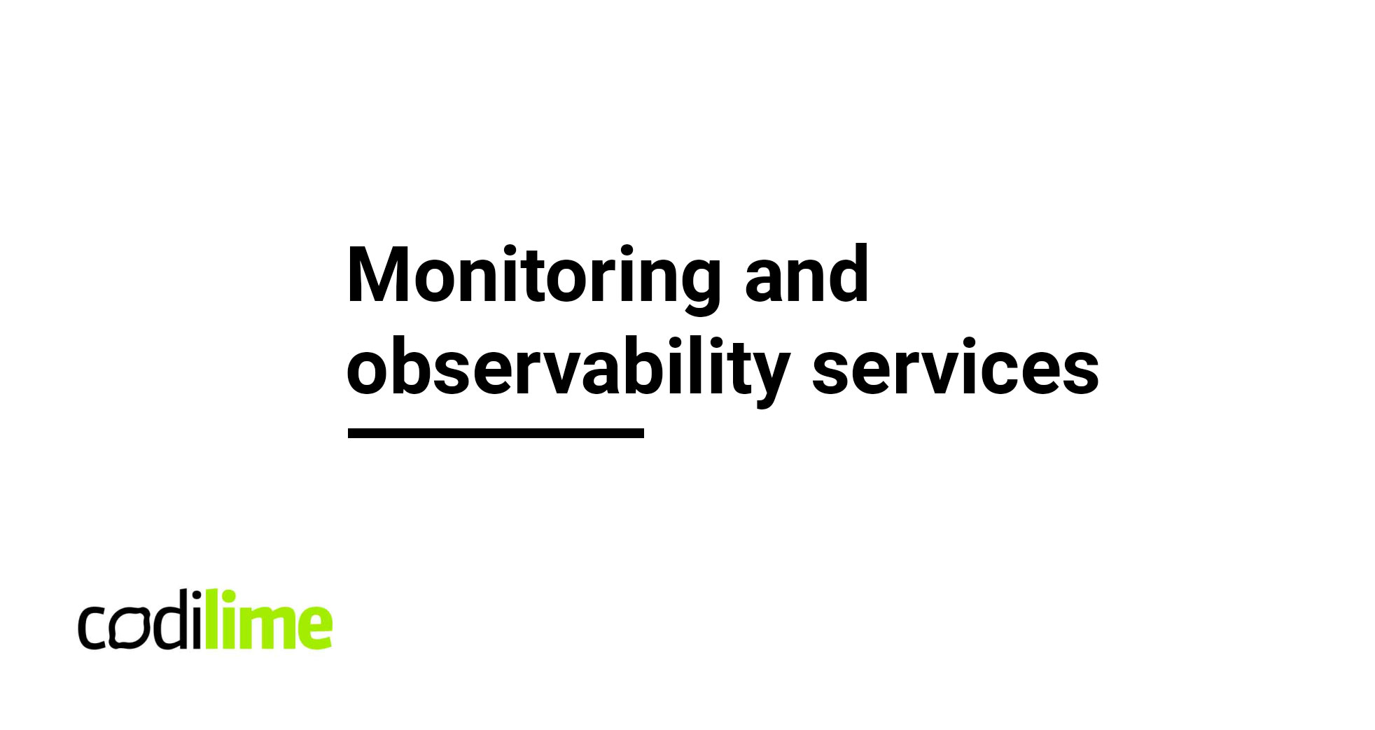 Monitoring and Observability: End-to-End Services | CodiLime