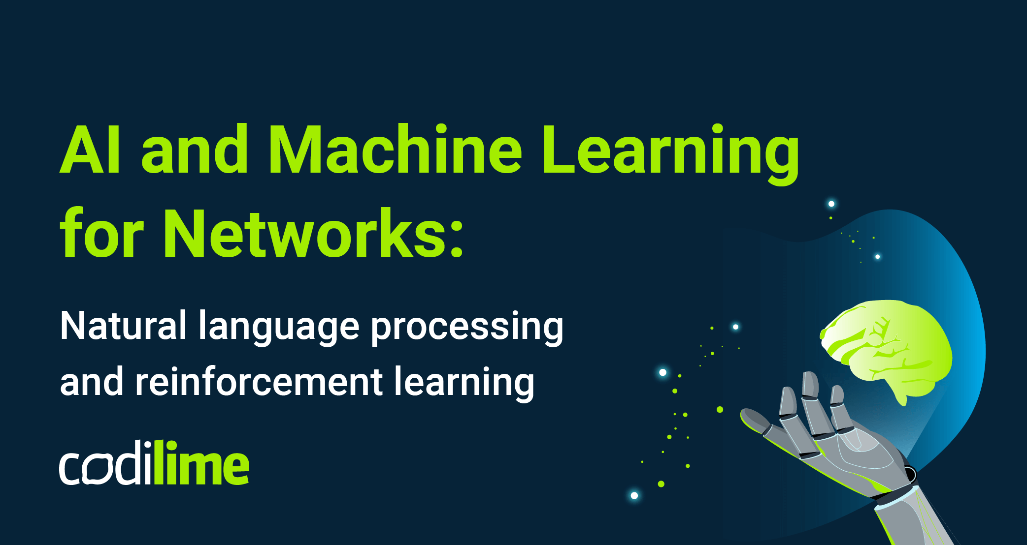 Ai And Ml For Networks Nlp And Reinforcement Learning