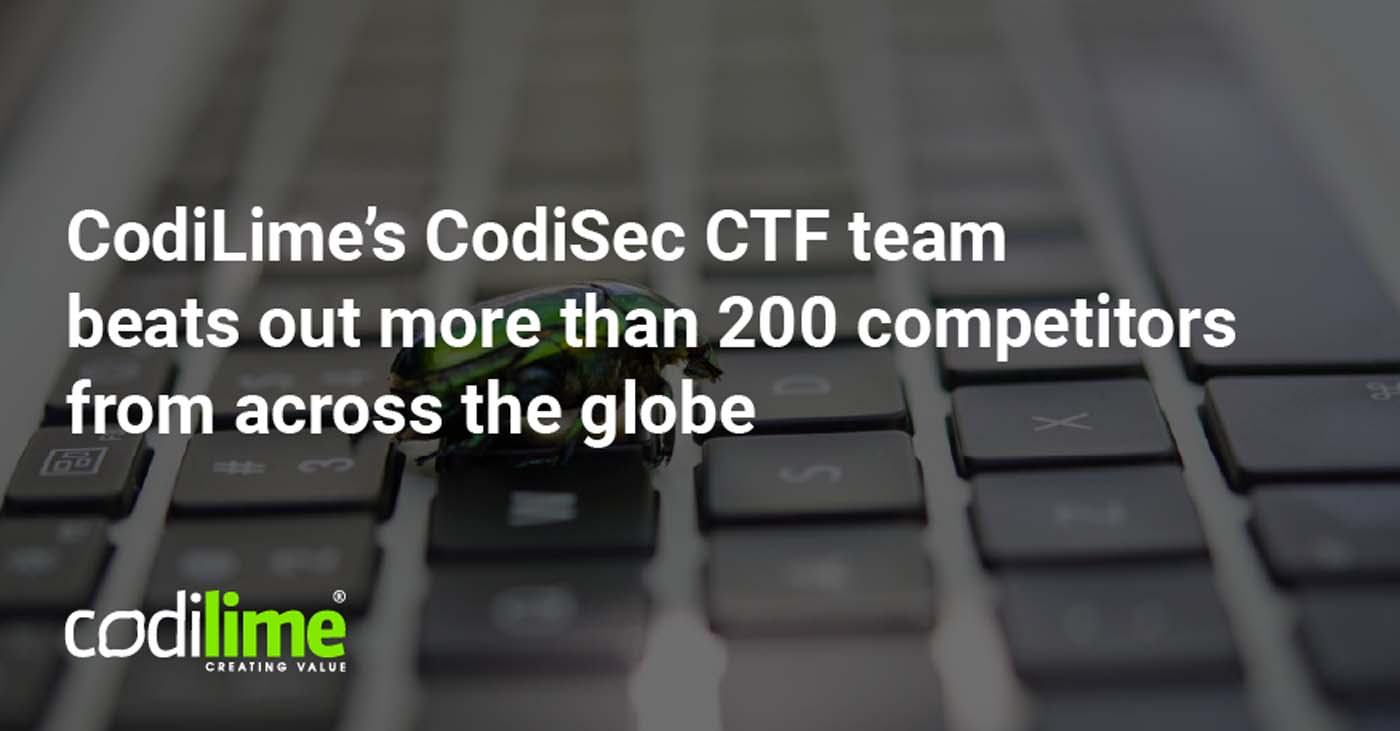 CodiLime’s CodiSec CTF team beats out more than 200 competitors from across the globe - CodiLime