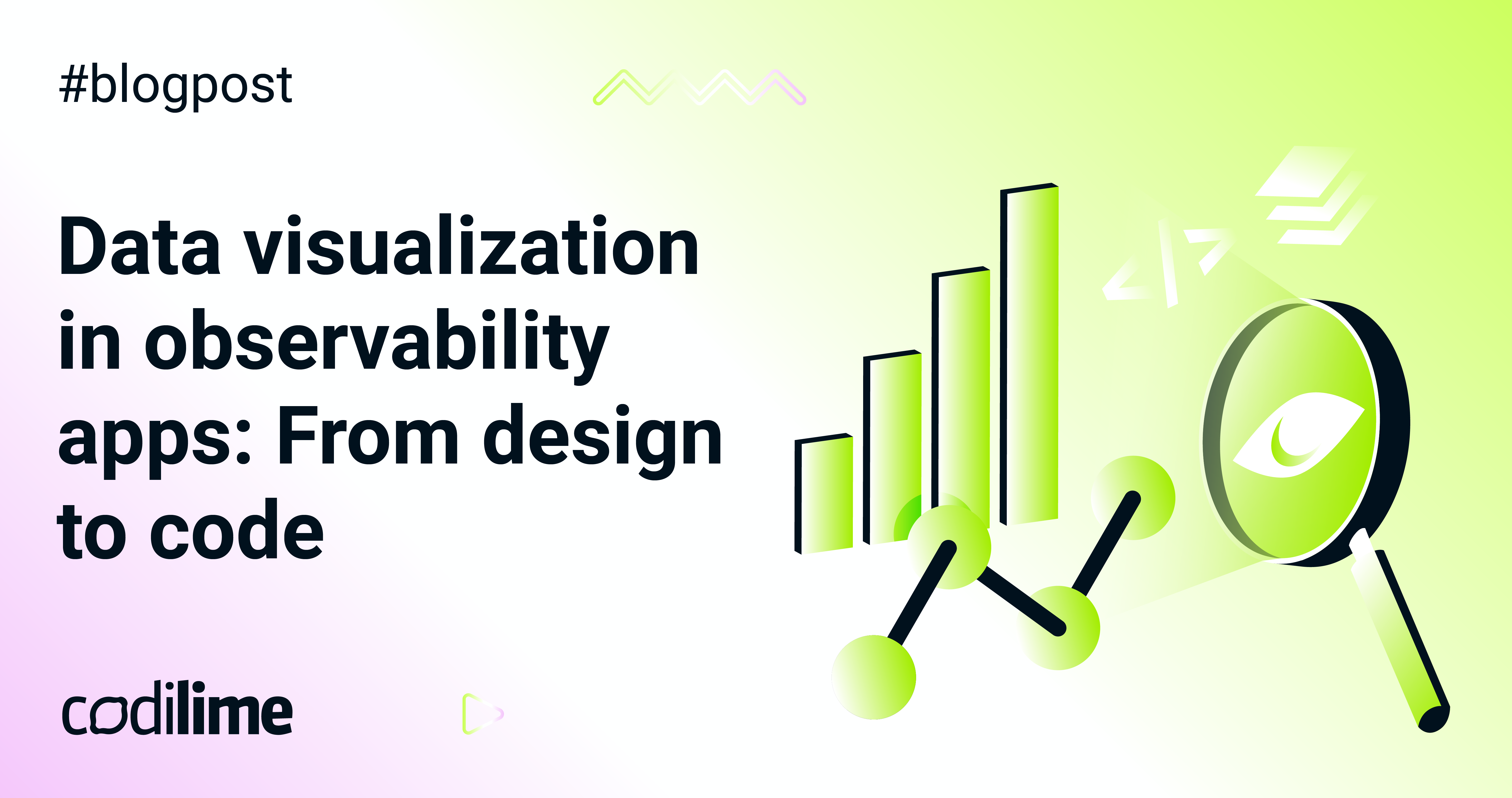 Explore data visualization in observability apps from design to code