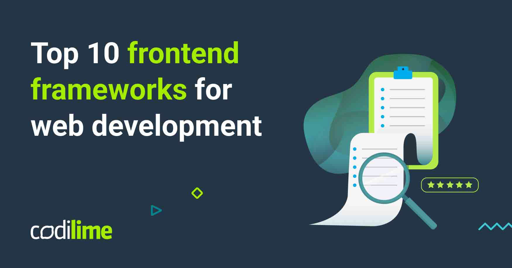 Top 10 frontend frameworks for networks - CodiLime